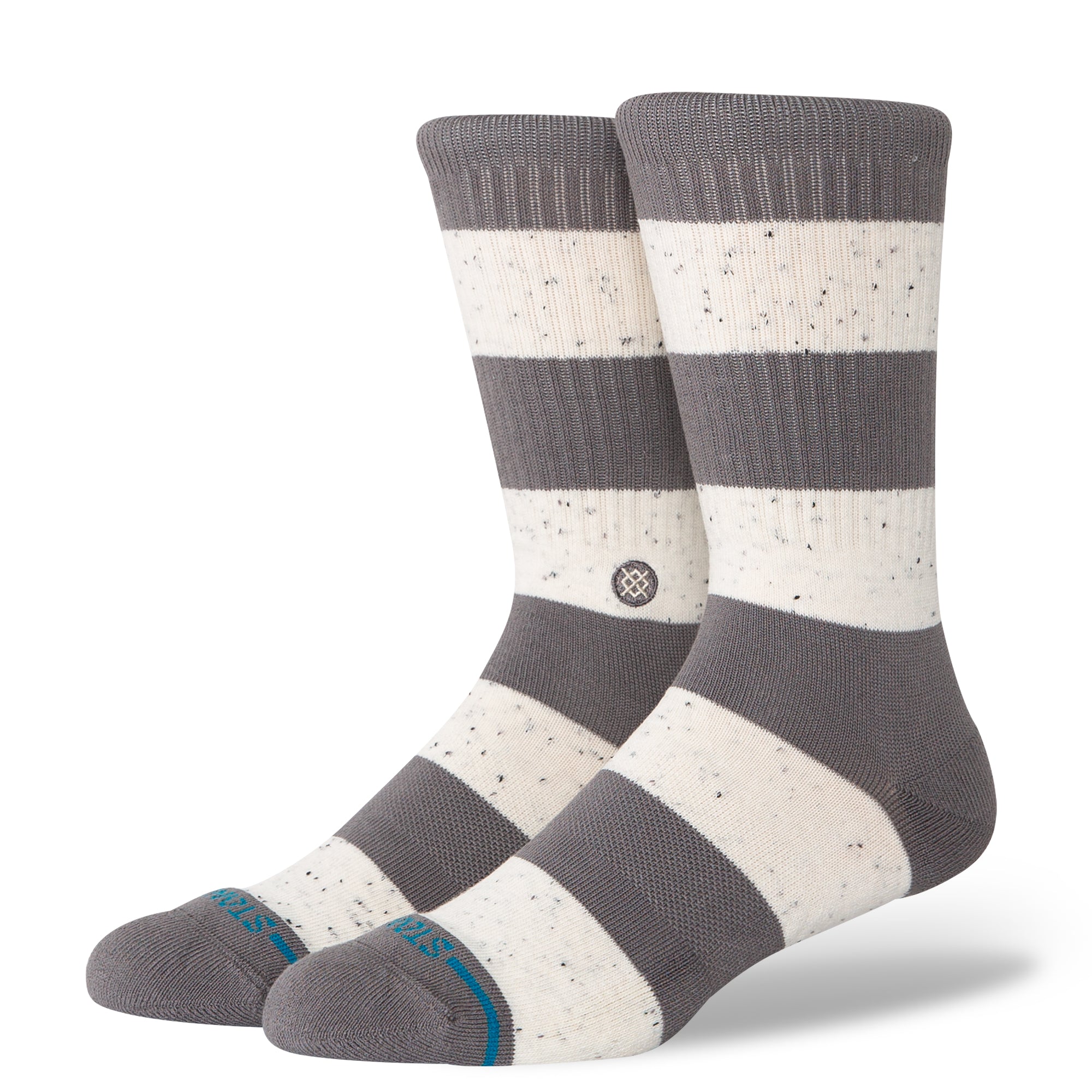 Stance Nep Stripe Crew Sock Grey – Stance Europe