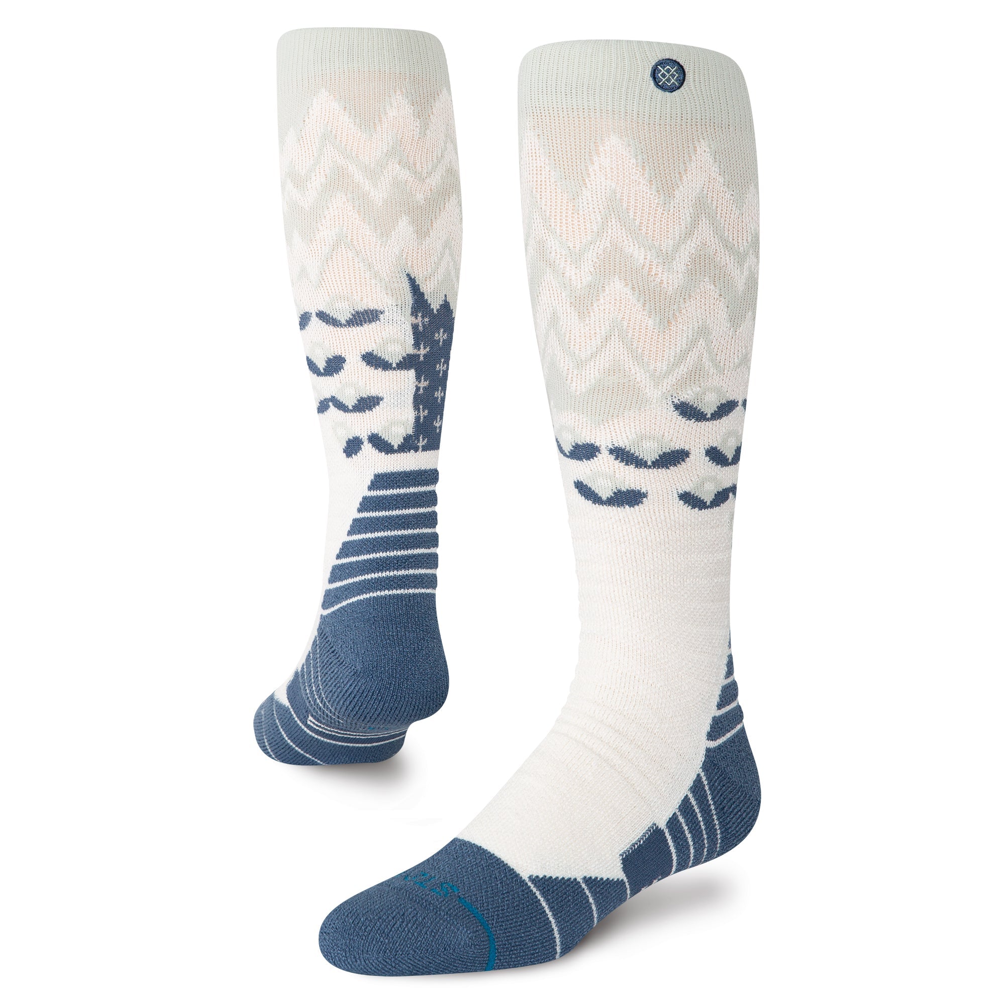 Stance Alpine Mid Poly Snow Sock Pale Blue – Stance Europe