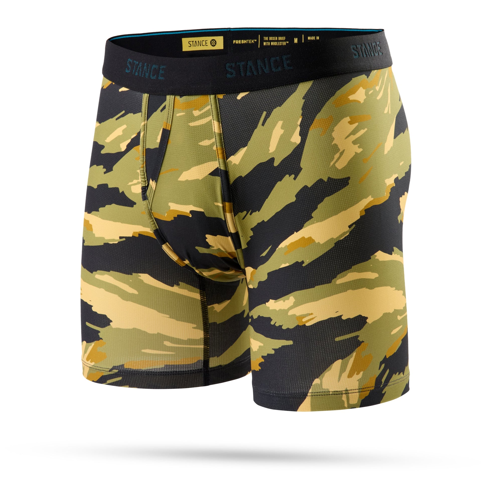 Stance Tiger Camo Boxer Brief Wholester Green – Stance Europe