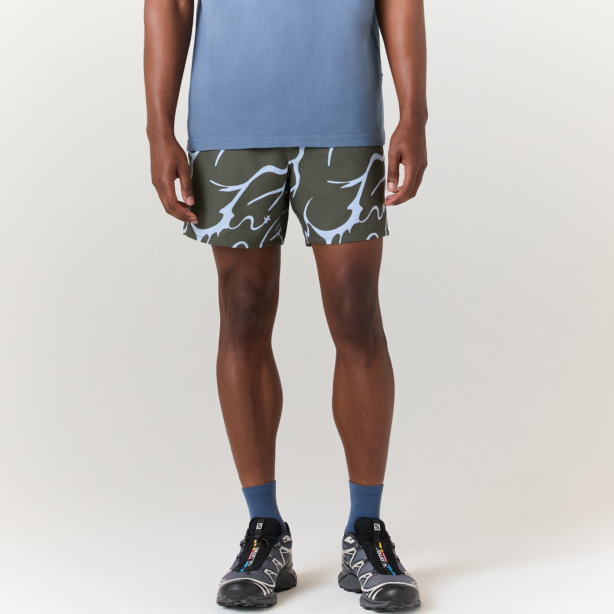 Stance Complex Hybrid Short 5" Olive – Stance Europe