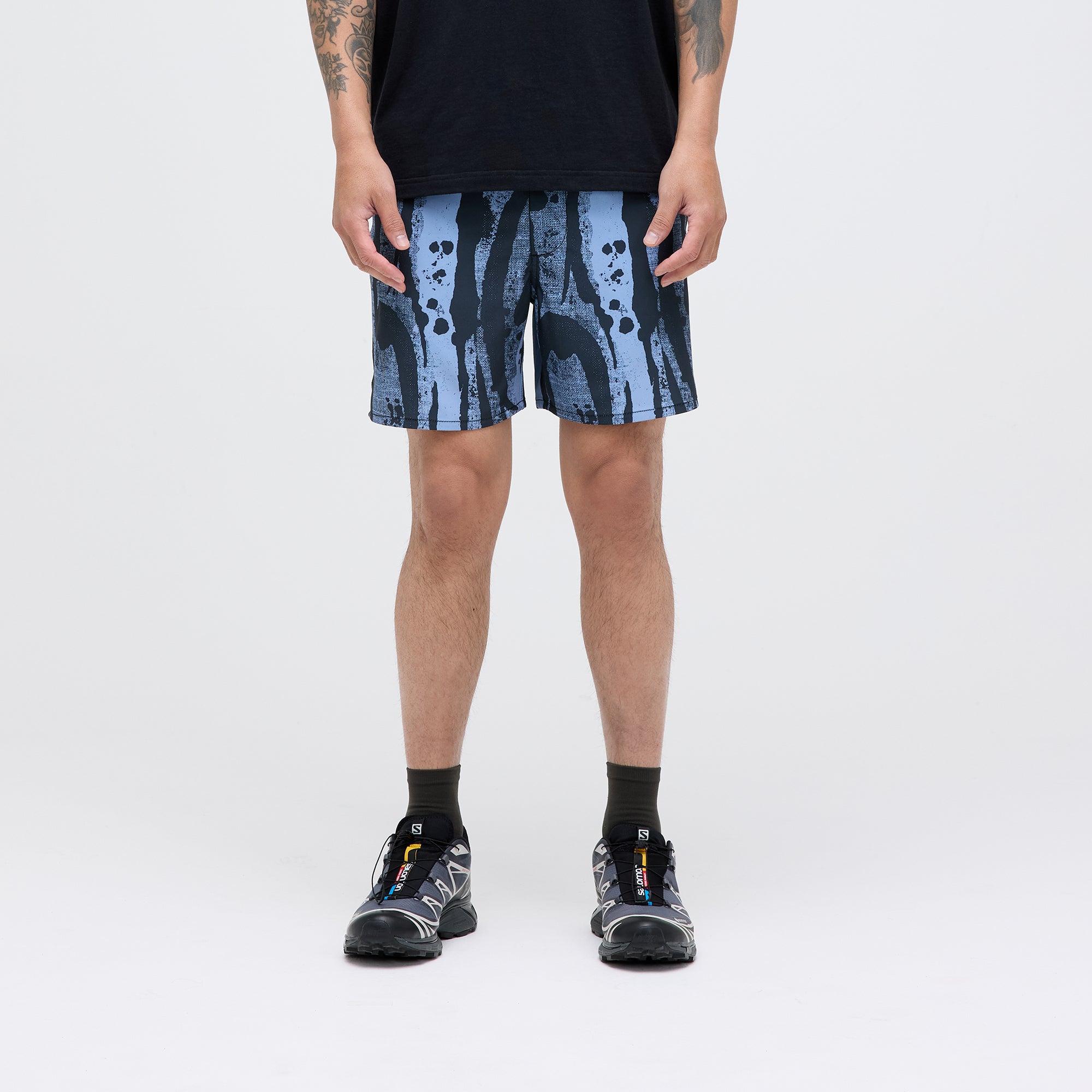 Stance Complex Hybrid Short 5" Stone Blue – Stance Europe